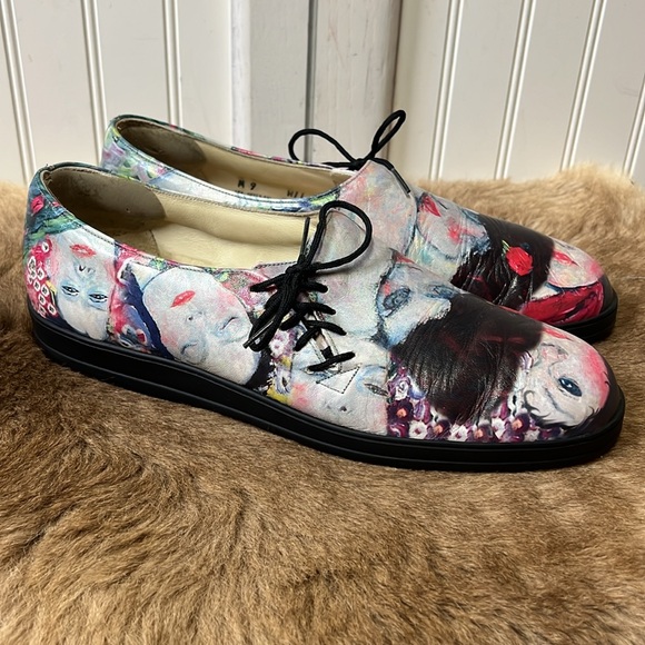 ICON | Shoes | Icon Gustav Klimt Goth Shoes 9 Witch Punk Pop Art | Poshmark